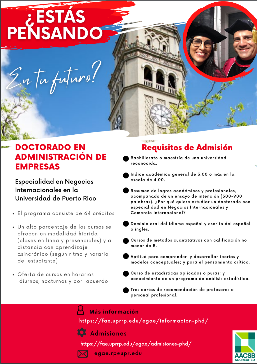 Información PhD
